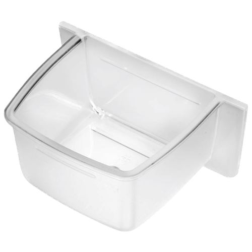 Papegaaipot halfrond lip transparant (M007) – JH Bird Products